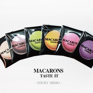 Sticky Notes macarons / Personalized Notepad / Cute Notepads / Memo Pad ...