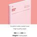 Spring Notebook L rose Quartz / Lined Notebook, Grid Notebook, Cornell ...