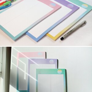 B5 Large Grid Notepads 8types / Simple Notepad / Big Memo - Etsy