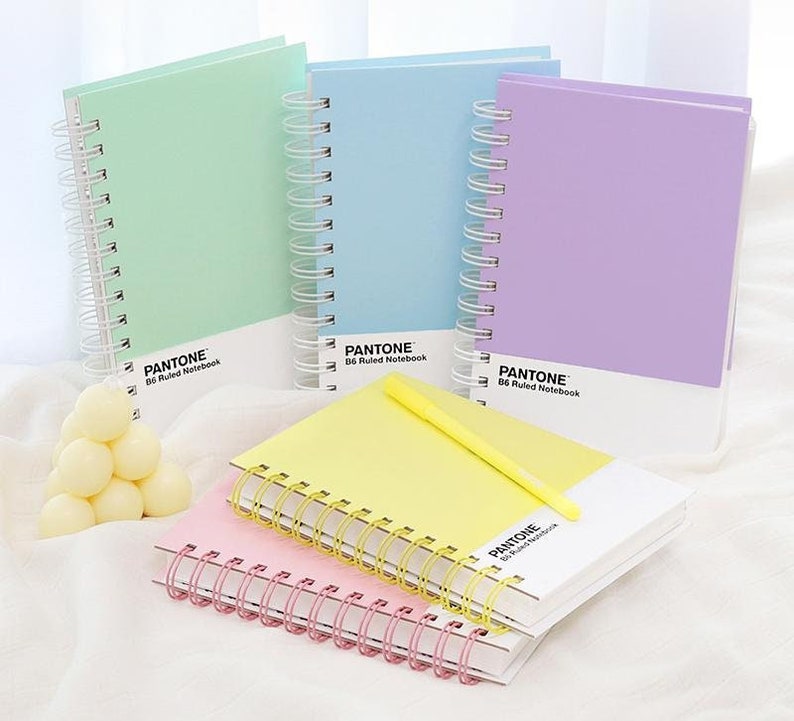 B6 Line Notebook 5colors / B6 Plain Journal / Bullet Journal - Etsy