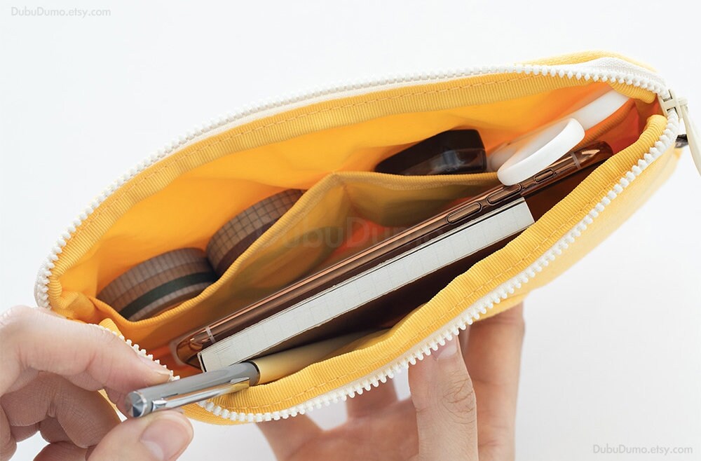 Kitty Cotton Pencil Case 4colors / Kitten Pen Case / Pencil | Etsy