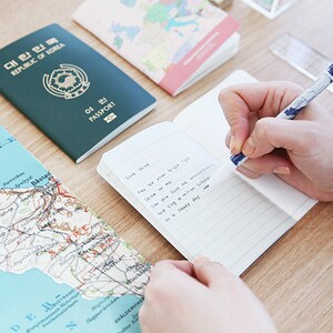 0.5mm Black Ink Pen Ver.world Map / Stationery / Writing Tools - Etsy
