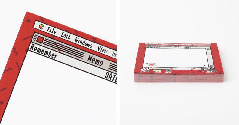 Red Notepad / Red Notepads / Memo Pad / Stationery / | Etsy