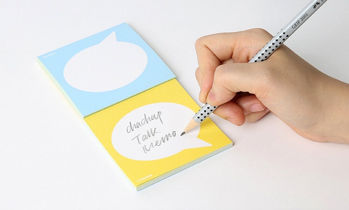 Speech Bubble Notepad / Notepad / Notepads / Memo Pad / | Etsy