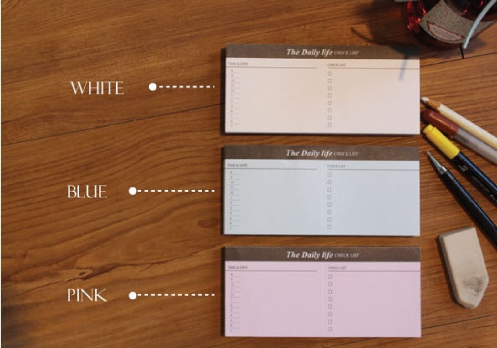 Daily Checklist Notepad S / Notepad / to Do List / Shopping - Etsy