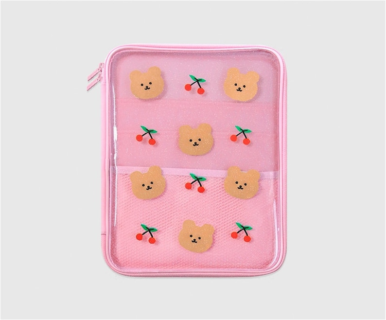 11 Glitter Ipad Case cherry Bear / 10.5 10.9 Ipad Pro - Etsy