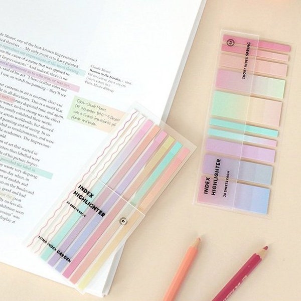 Korean Sticky Note - Etsy