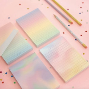 Pink Holic Notepad Ver.4 / Aurora Pink Notepads / Writing - Etsy