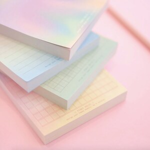 Pink Holic Notepad Ver.4 / Aurora Pink Notepads / Writing - Etsy