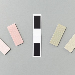 Magnetic Bookmarks grid Misty / Grid Planner Bookmark / Journal ...