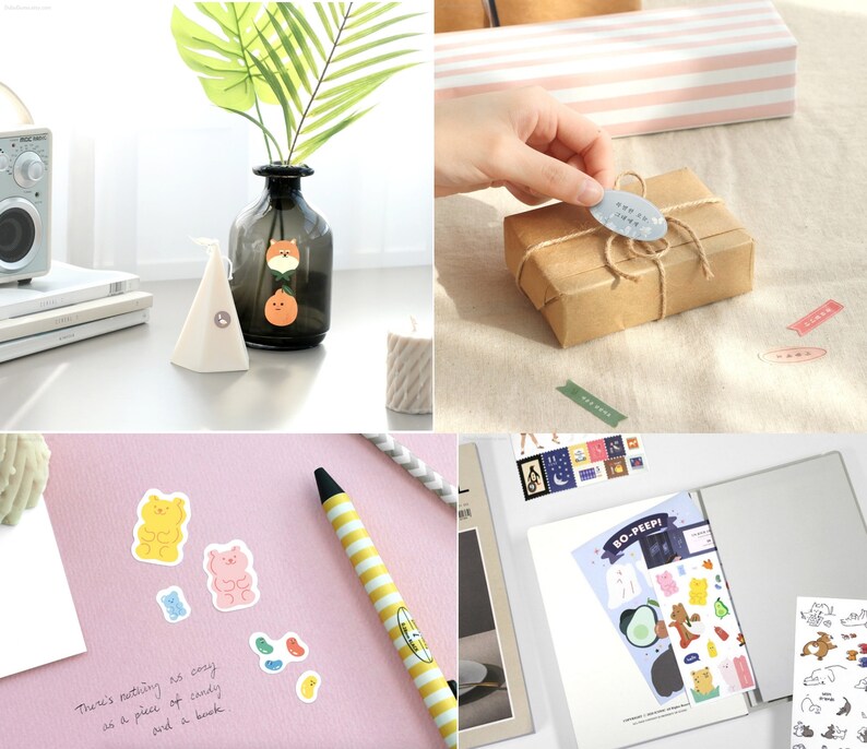 Deco Stickers Pack Ver.10 / Stationery / Planner Stickers / - Etsy