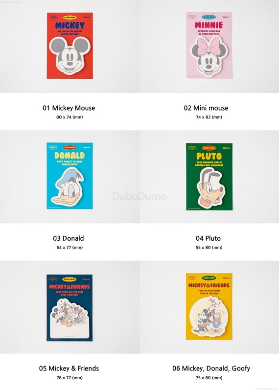 Mickey Mouse Note Pads