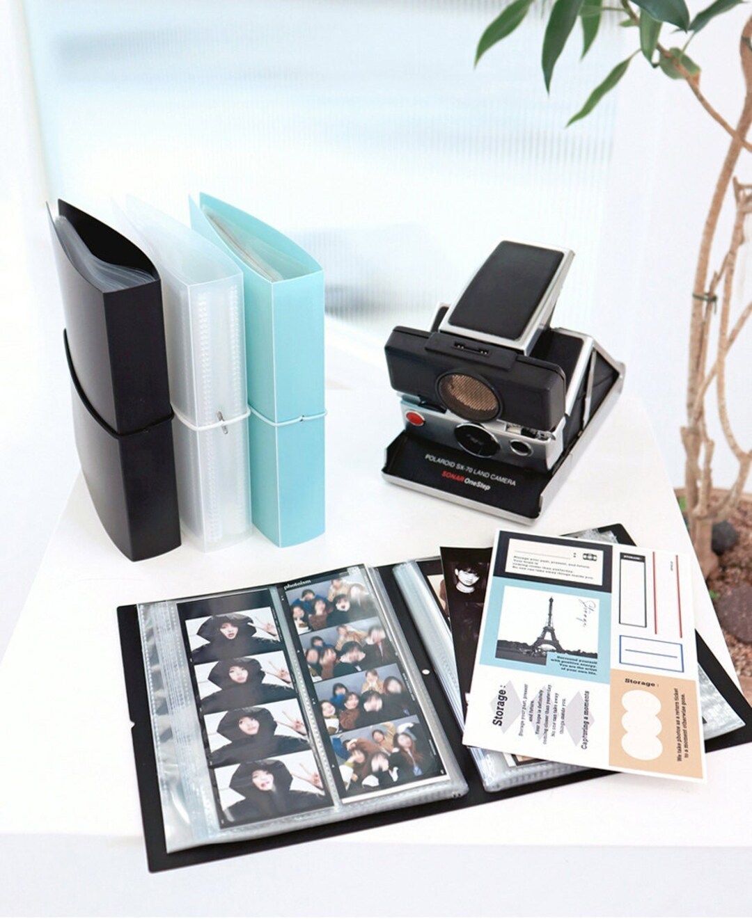 4cut Photo Album Stickers Set 3colors / Seal Sticker Book / Deco ...