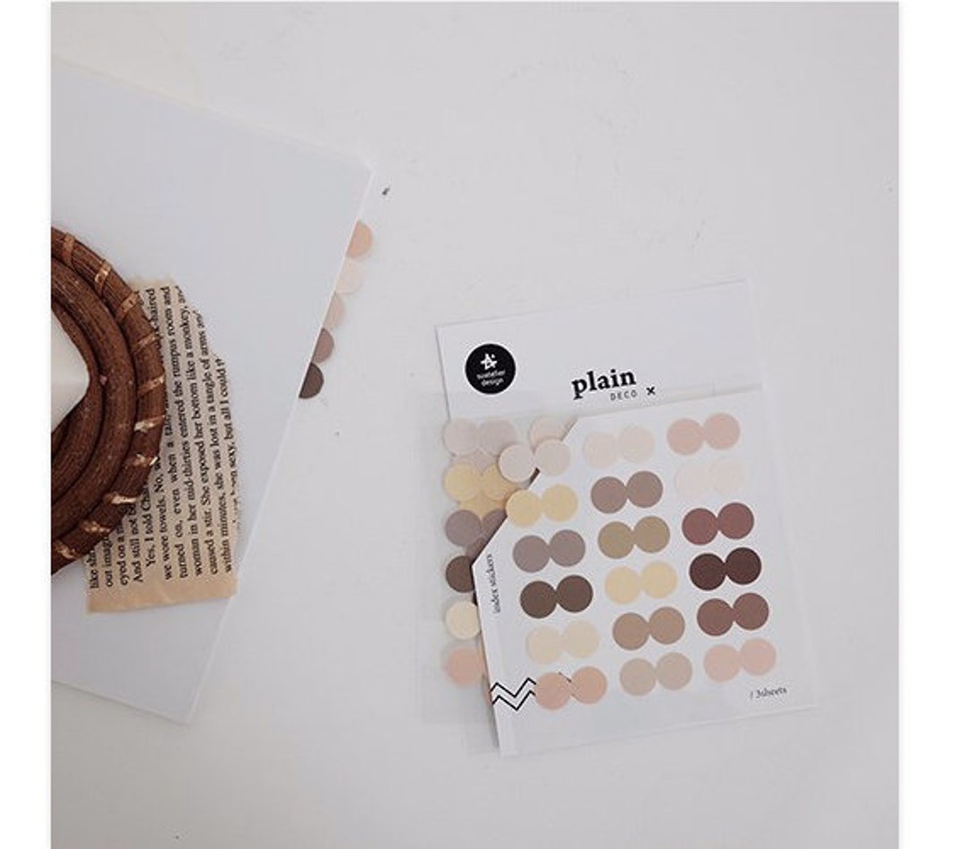 Planner Index Stickers plain41 / Diary Stickers / Journal Stickers ...