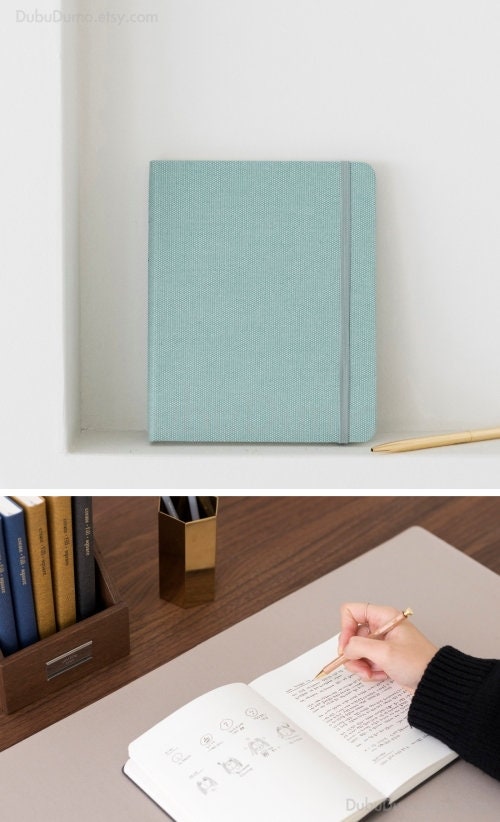 Grid Notebook Wide S 6colors / Square Journal Notebook / | Etsy