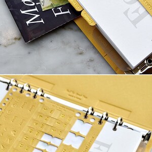 Leather Index Stickers V.6 8colors / Tabs Stickers / Planner Stickers ...
