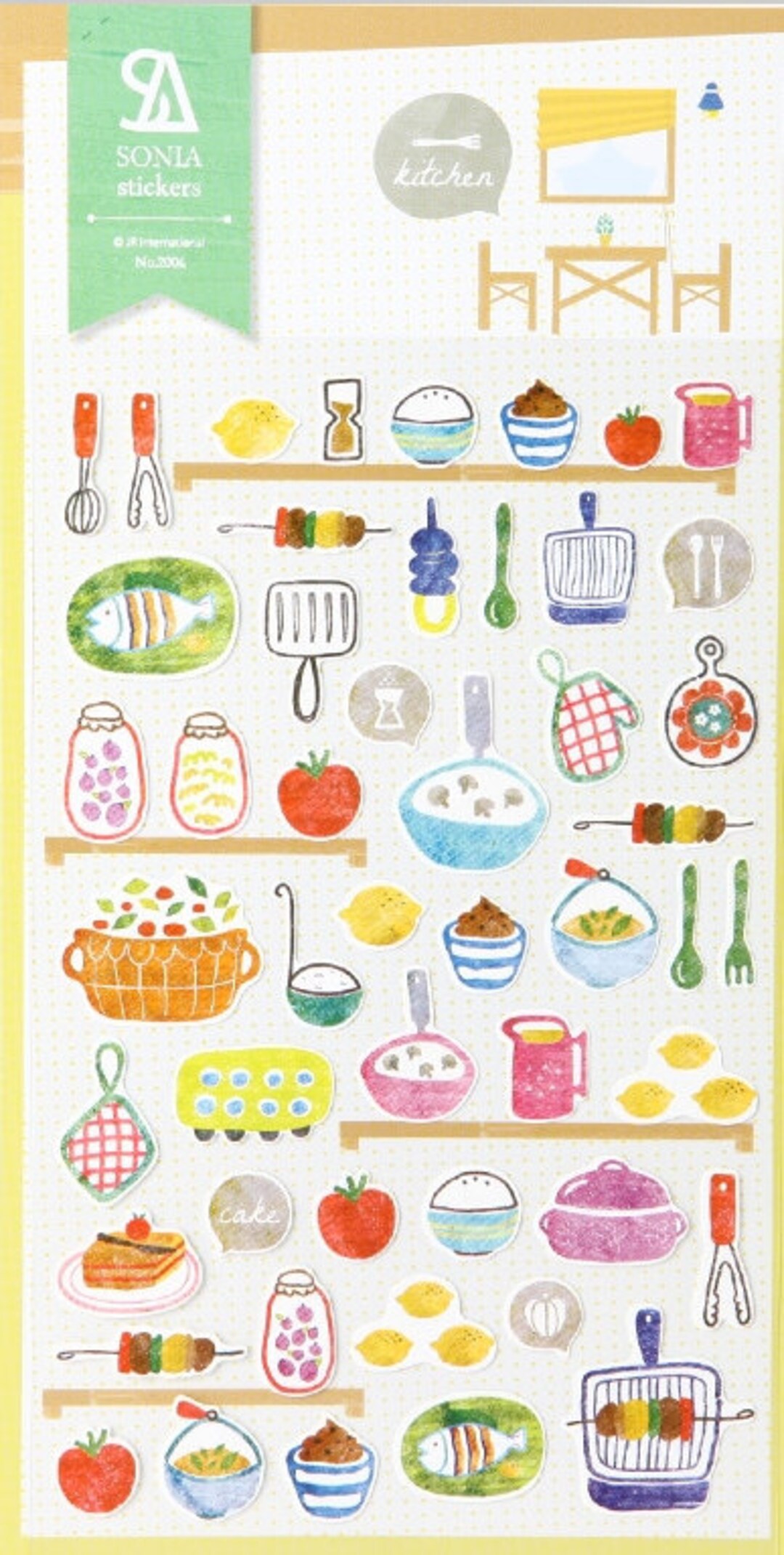 Planner Stickers the Kitchen / Stationery / Diary Stickers / Journal ...
