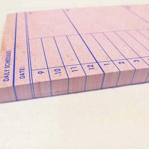Daily Schedule Notepad pink / Checklist Notepads / Time Table / to Do ...