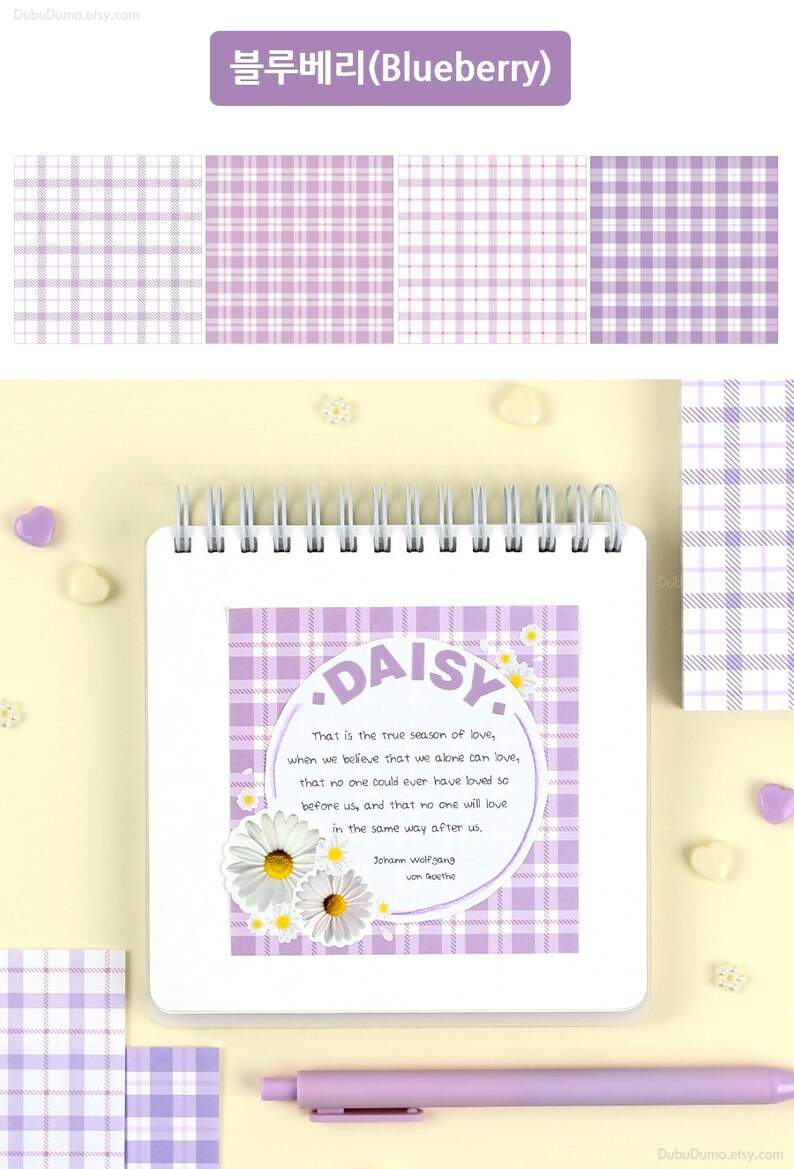 STITCH CHECK Memo Pad 8types / Writing Paper Notepad / - Etsy