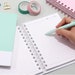 B6 Line Notebook 5colors / B6 Plain Journal / Journal / - Etsy