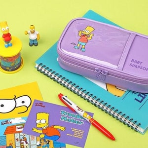 The Simpson Pencil Case L 3types / Cable Pouch / Makeup Pouch / Pen ...