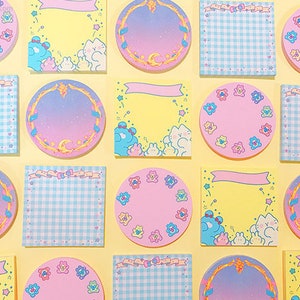 Your Bear Sticky Note / Pink Notepad / Writing Paper Memo Pad - Etsy