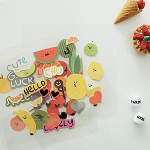 Planner Stickers juicy / Fruits Stickers / Deco Stickers / - Etsy