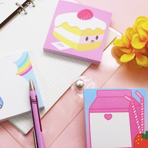 Retro Memo Pad V.2 8types / Colorful Notepad / Writing Paper - Etsy