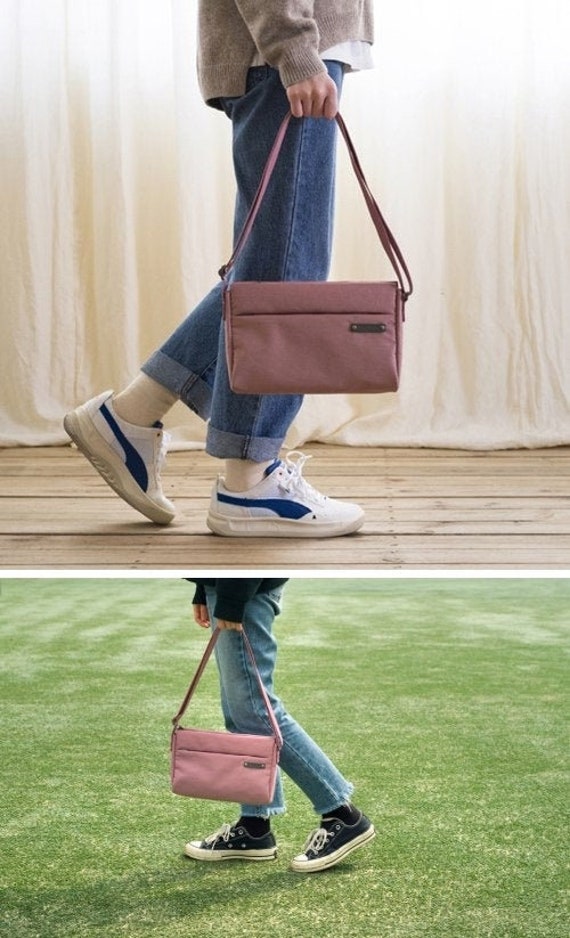 Daily Shoulder Bag 4colors / Small Tote Bag / Crossbody Bag | Etsy