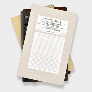 Archive Notebook S 4types / Monthly Planner, Weekly Planner, Secret ...