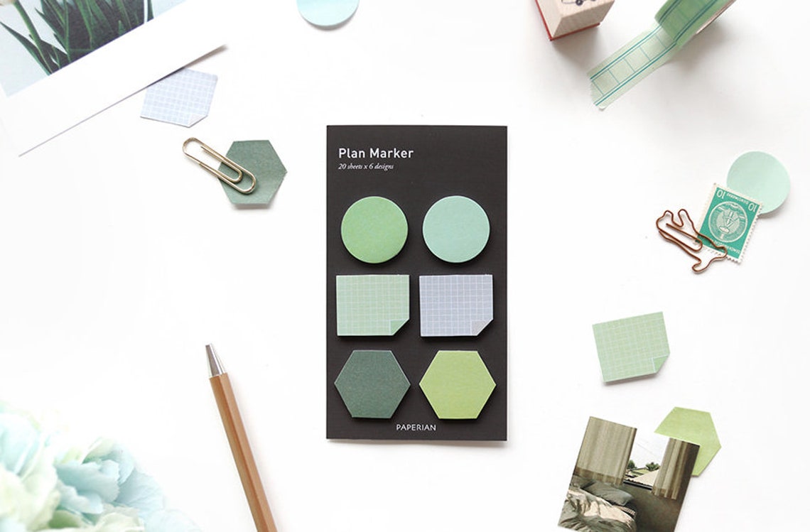 Plan Marker Sticky Notes / Adhesive Notepad / Notepads / Memo | Etsy