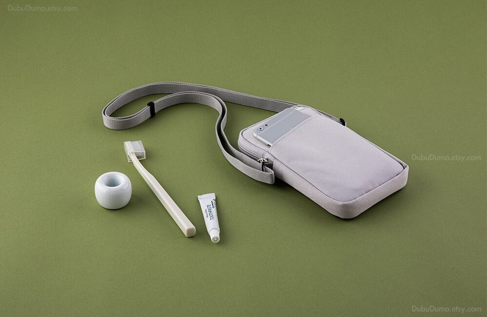 POCKET MOBILE BAG 6colors / Shoulder Bag / Crossbody Bag / | Etsy