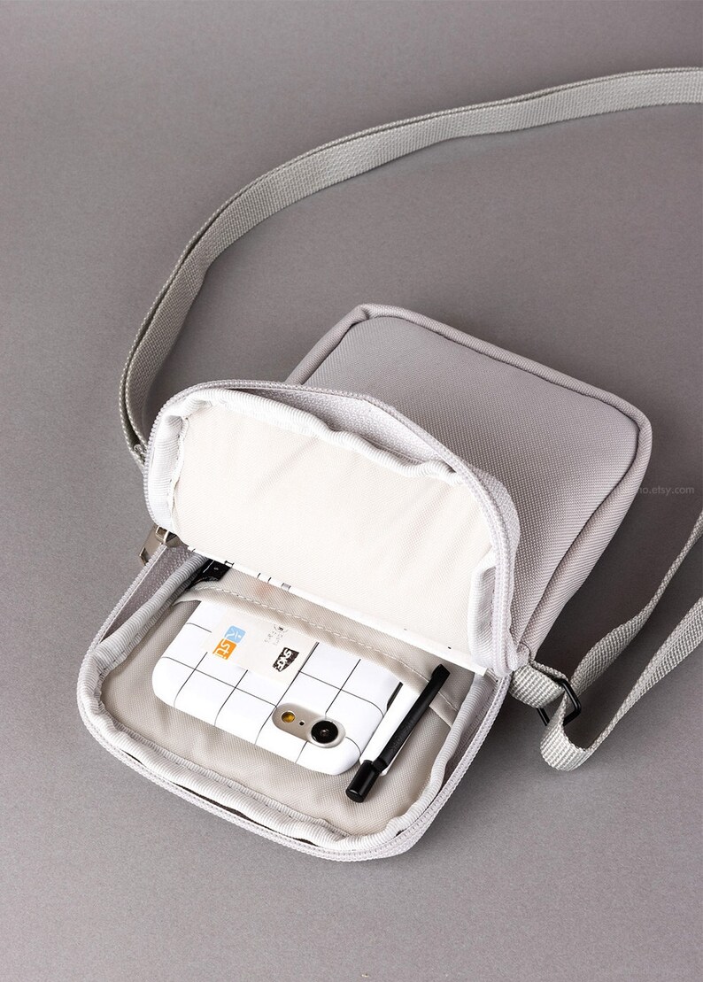 POCKET MOBILE BAG 6colors / Shoulder Bag / Crossbody Bag / - Etsy