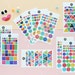 Kawaii Deco Point Sticker / Diary Deco Sticker / Stationery / Diary ...