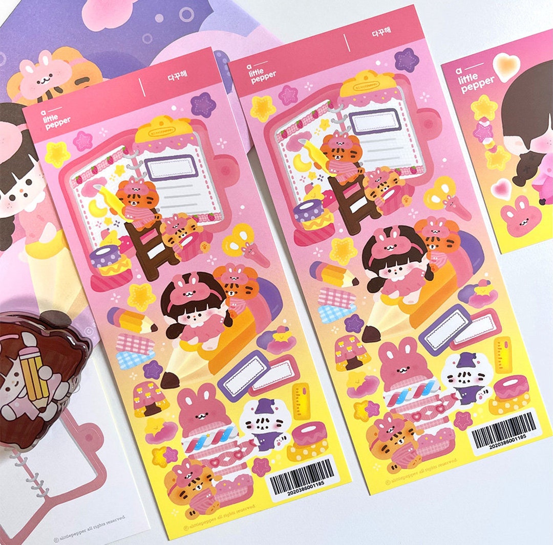 Deco Seal Stickers / Planner Sticker / Diary Stickers / Journal ...