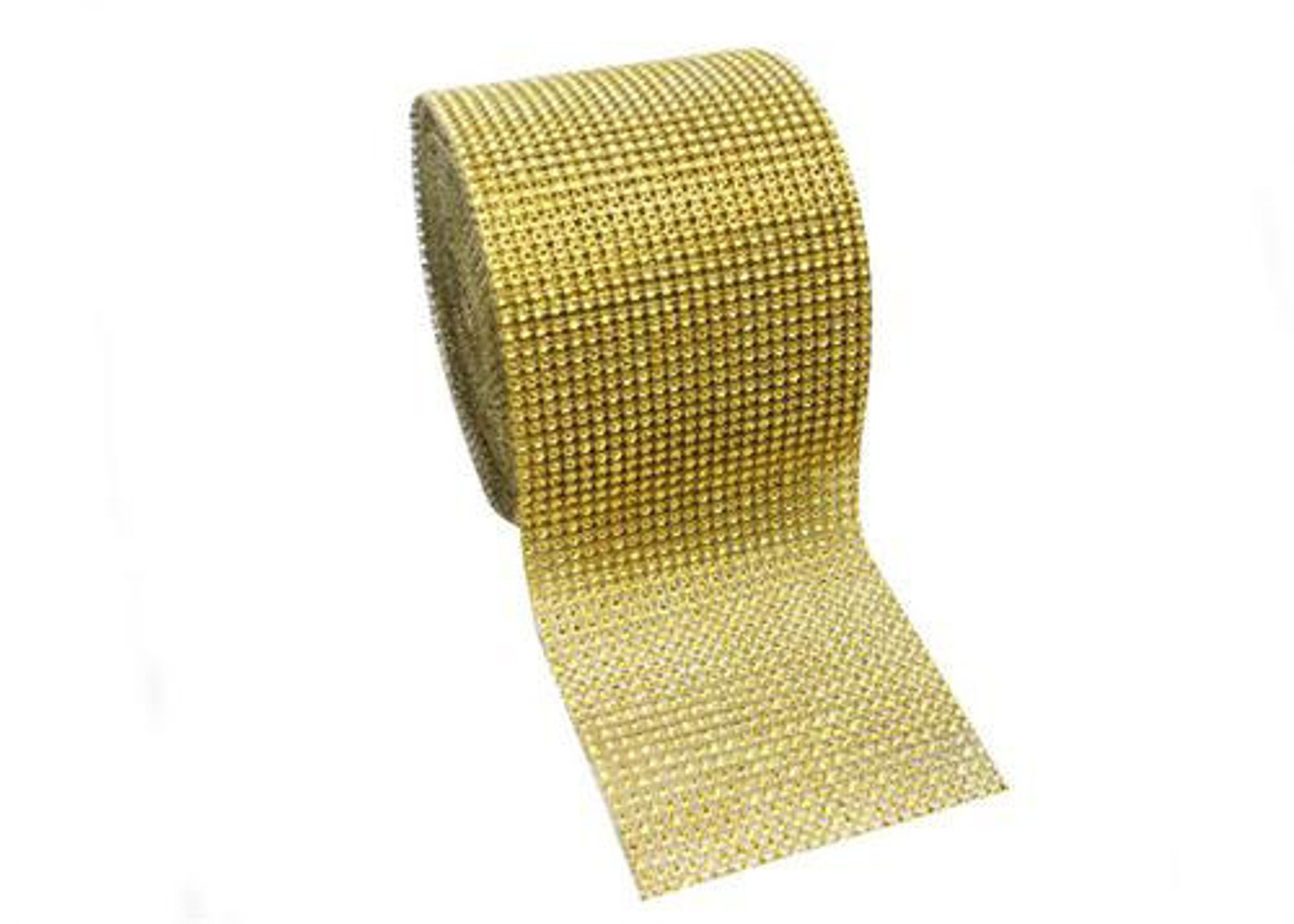 4.75" X 1 Yards Diamond Mesh Wrap Roll Sparkle Rhiinestone Crystal ...