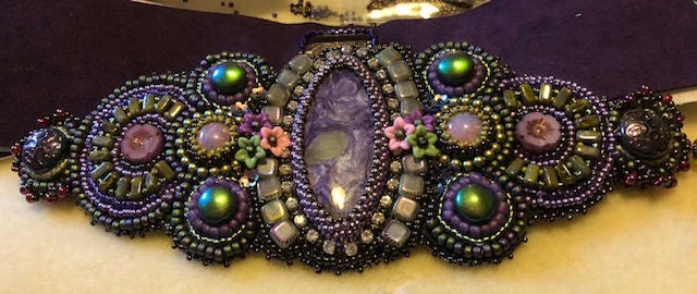 Hand Beaded Embroidary Pieces That Are One of a Kind. - Etsy