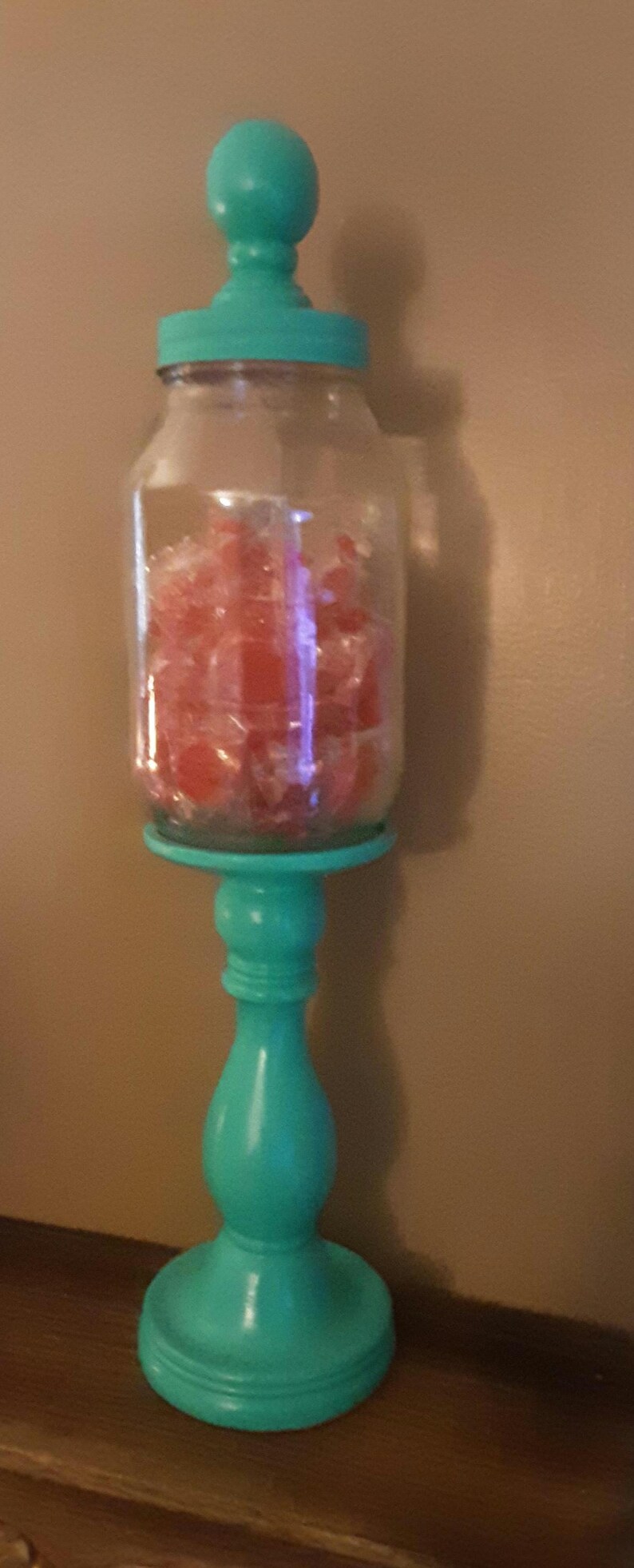 Mason Jar Candy Jar Candle Stick Storage Decor... Any Season!!!- FINAL ...