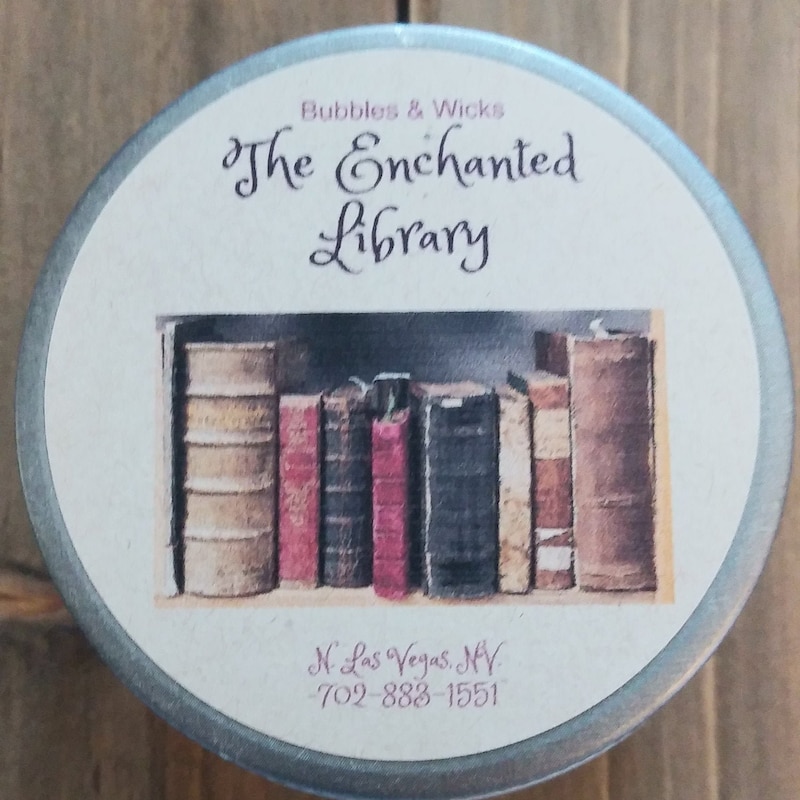 Library Candle - Etsy