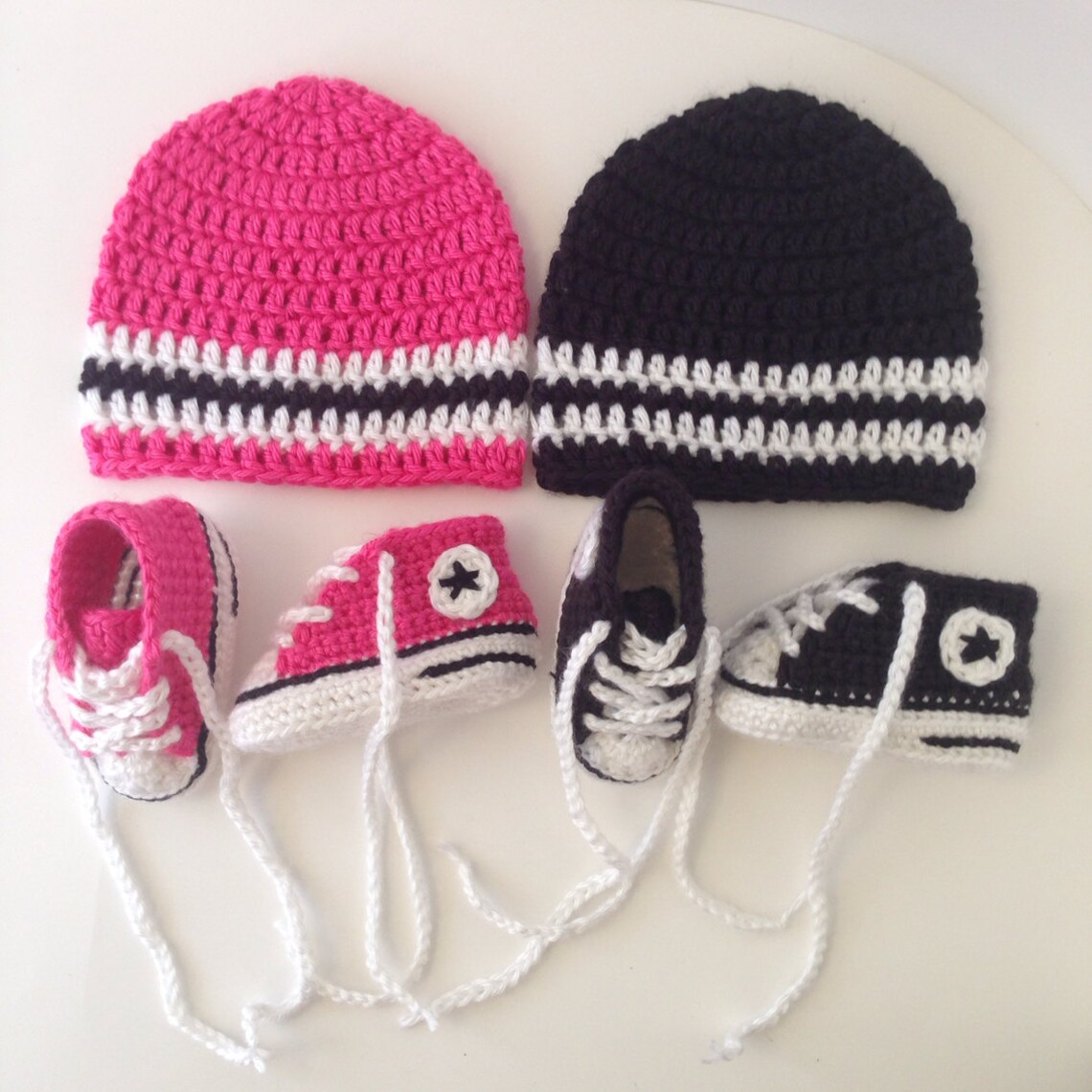 PATTERN* Crochet Converse Sneakers and Hat Pattern - Etsy
