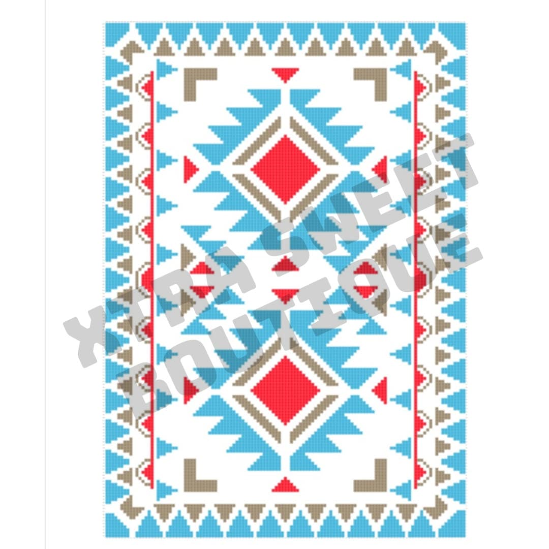 AZTEC Inspired Crochet C2C Pattern - Etsy