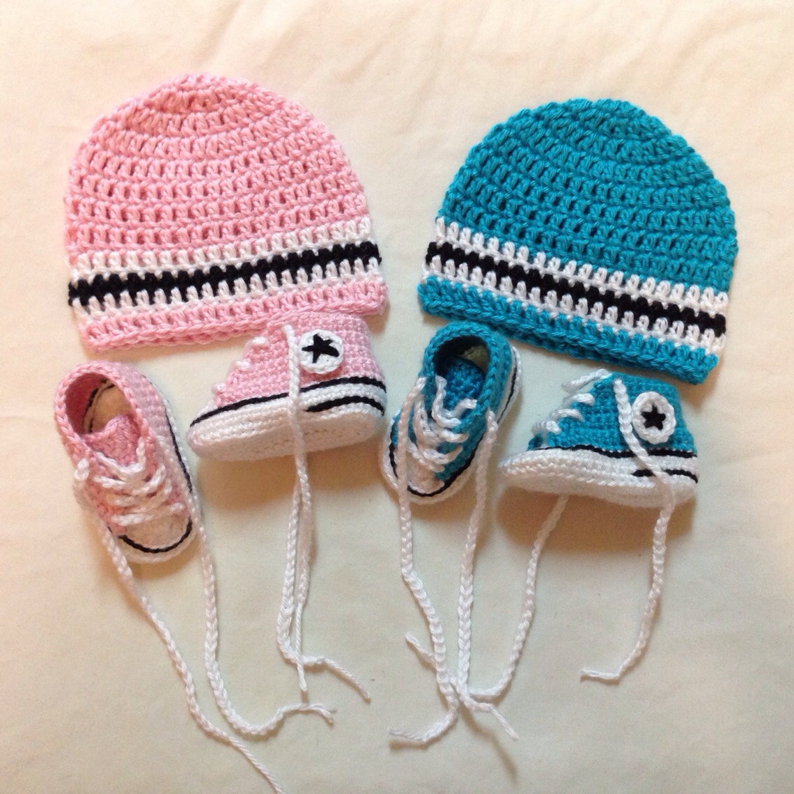PATTERN* Crochet Converse Sneakers and Hat Pattern - Etsy