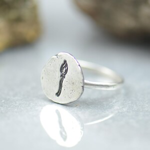 Sterling Silver Witch Broom Ring.halloween Ring. Mystery Magic Jewelry ...