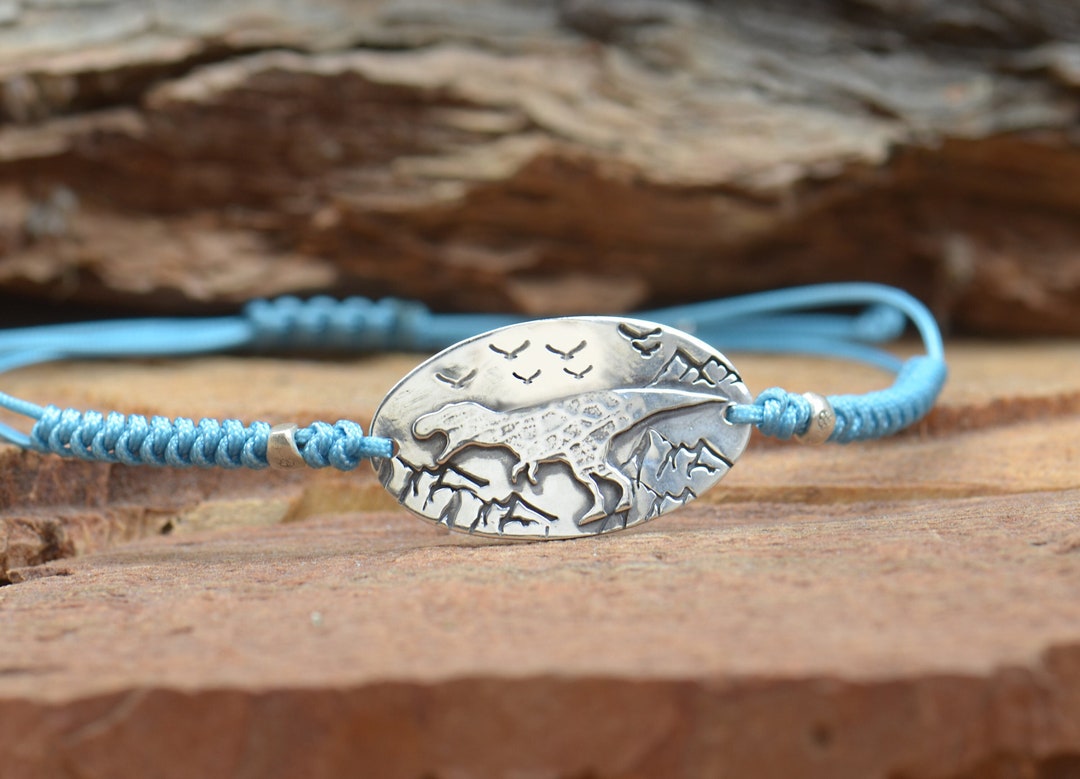 Rex Tyrannosaurus Bracelet.dinosaur Artisan Sterling Silver Birds ...