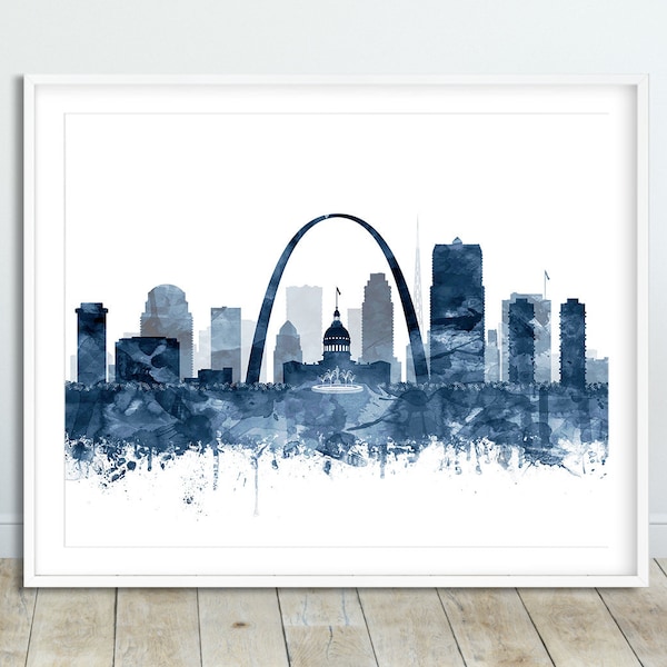 St Louis Poster - Etsy