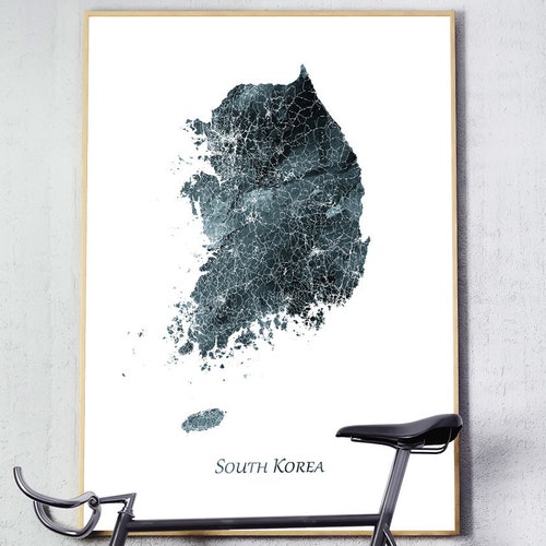 South Korea South Korea Gift South Korea Sign South Korea | Etsy