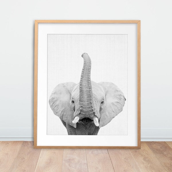 Elephant Print - Etsy