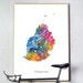 Mauritius Map Print, Mauritius Map Poster, Mauritius Wall Art ...