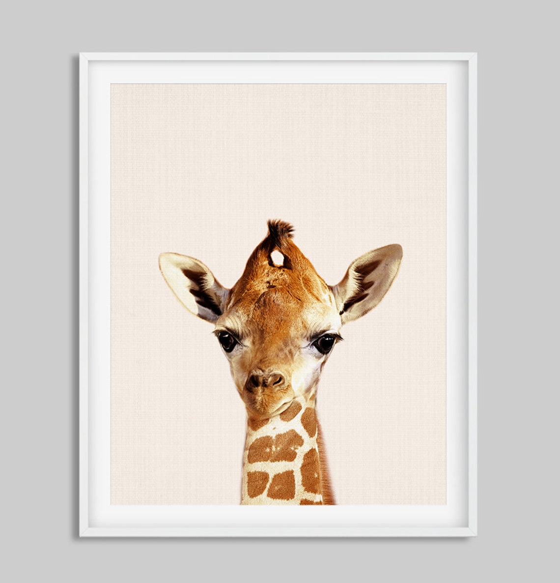 Giraffe Print Baby Giraffe Wall Art Safari Decor African - Etsy Australia