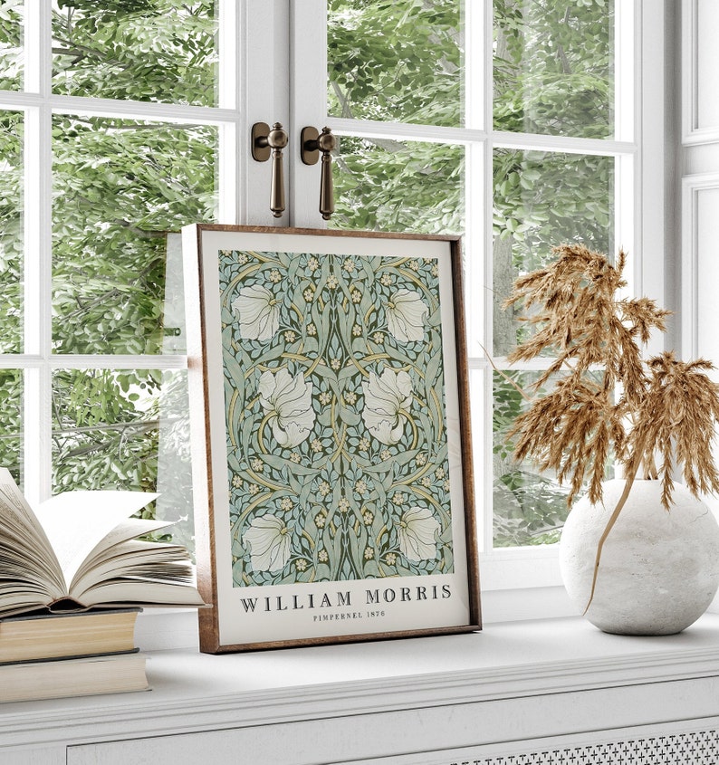 William Morris Set of 6 Wall Art Prints William Morris - Etsy